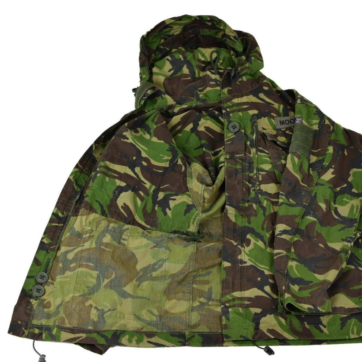 DPM camo parka Original British army military combat DPM field jacket ...