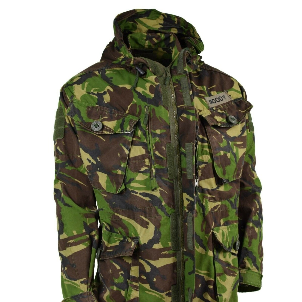 DPM camo parka Original British army military combat DPM field jacket ...