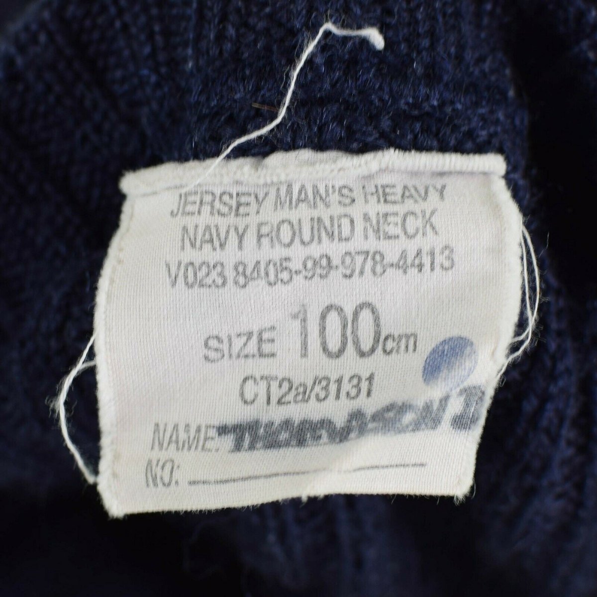 Navy blue sweater Original British Army Navy Blue sweater Commando ...