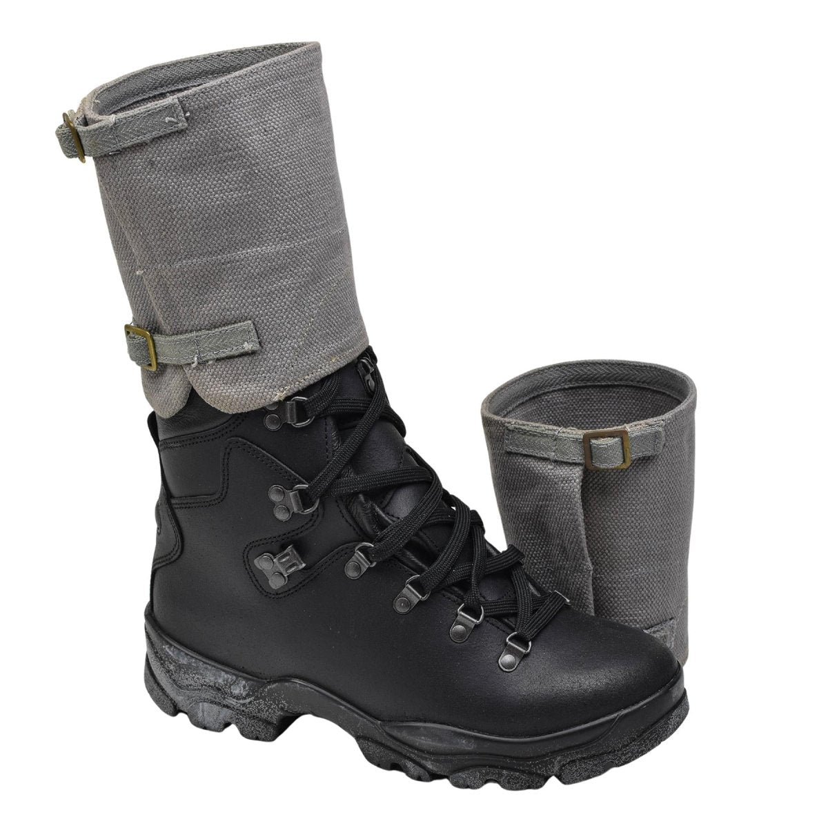 Vintage leg gaiters Original British military leg gaiters troops combat ...