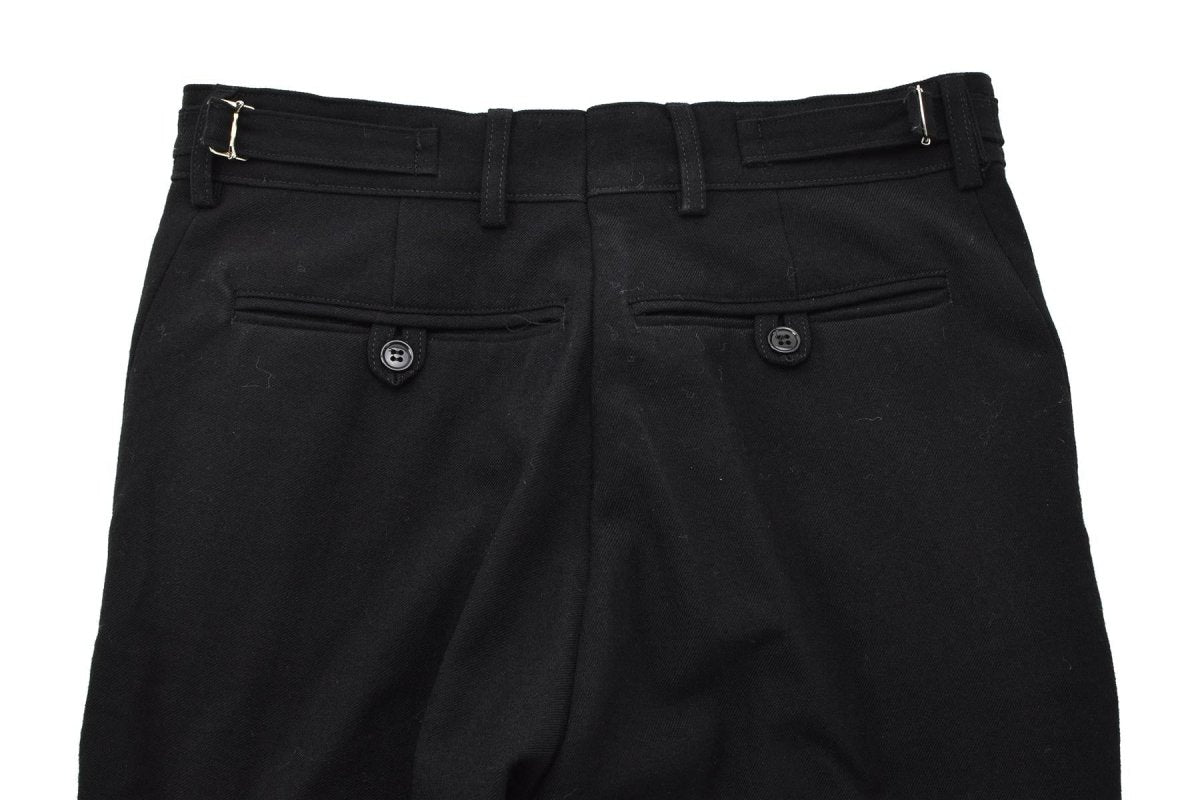 Black wool dress pants original British military uniform pants dress ...