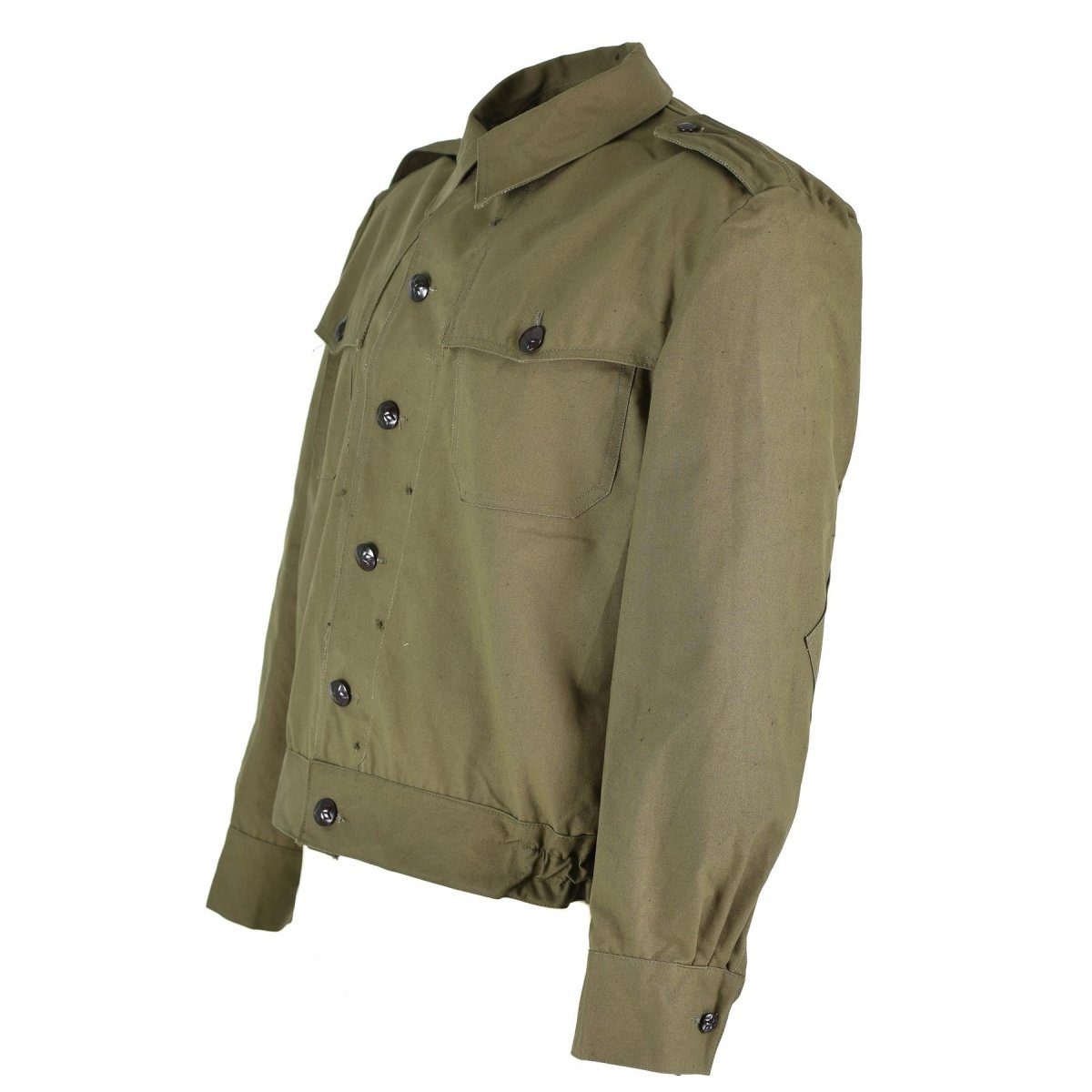 Vintage ike jacket Original Bulgarian army field troops canvas ike ...
