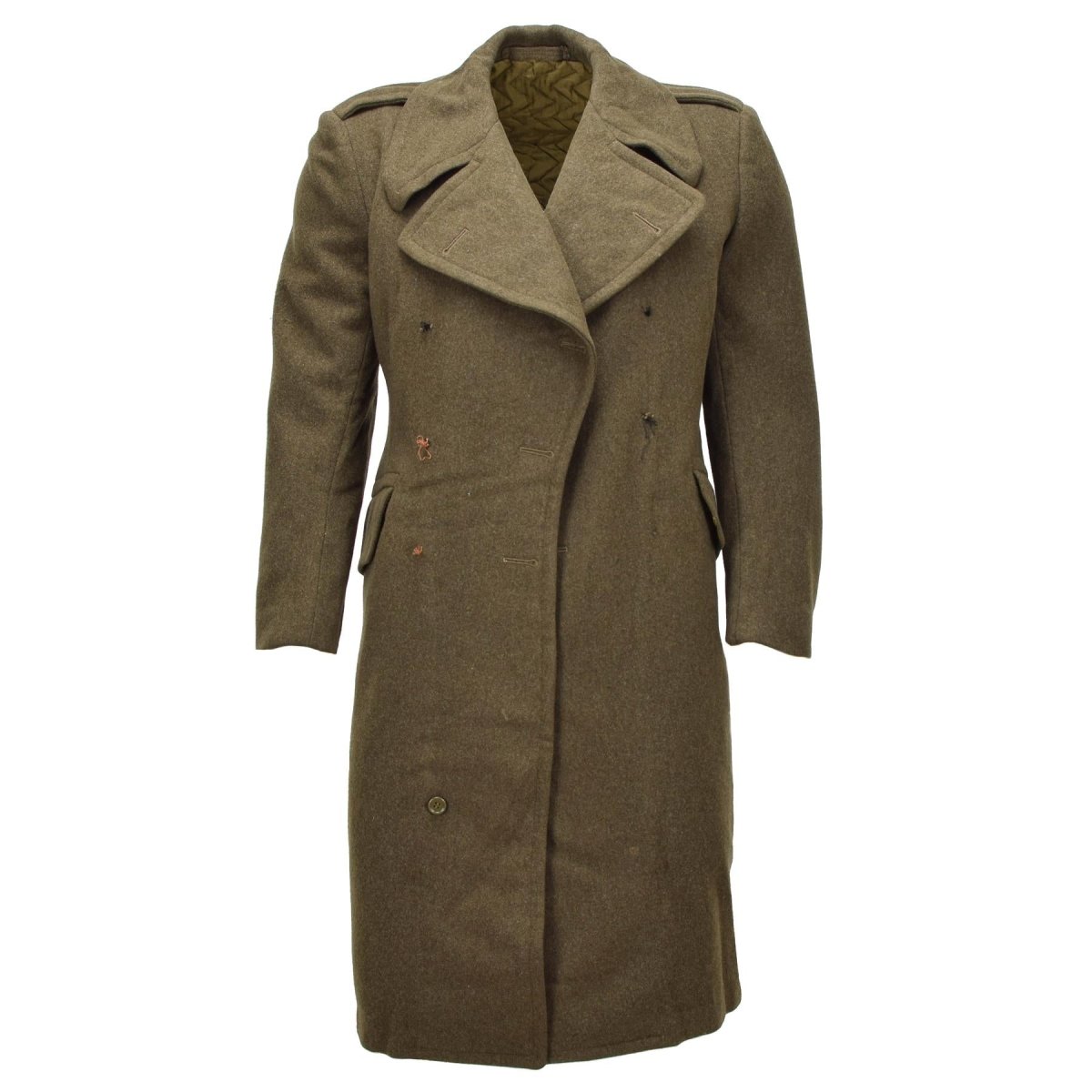 Mens Wool Military Overcoat: Insulated and Functional Wear - GoMilitar