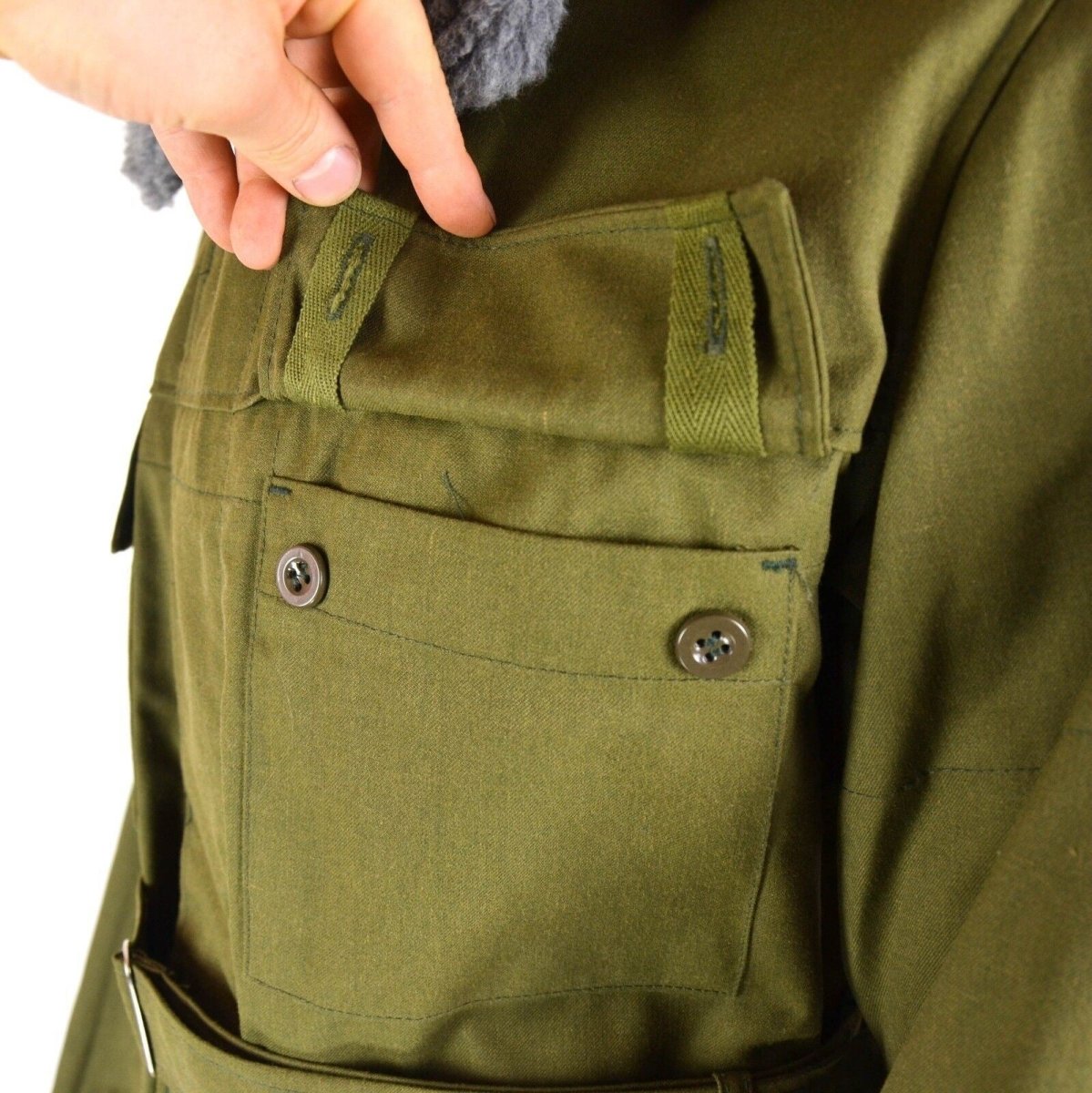 Czech military m85 parka Original army field parka M85 Army issue ...