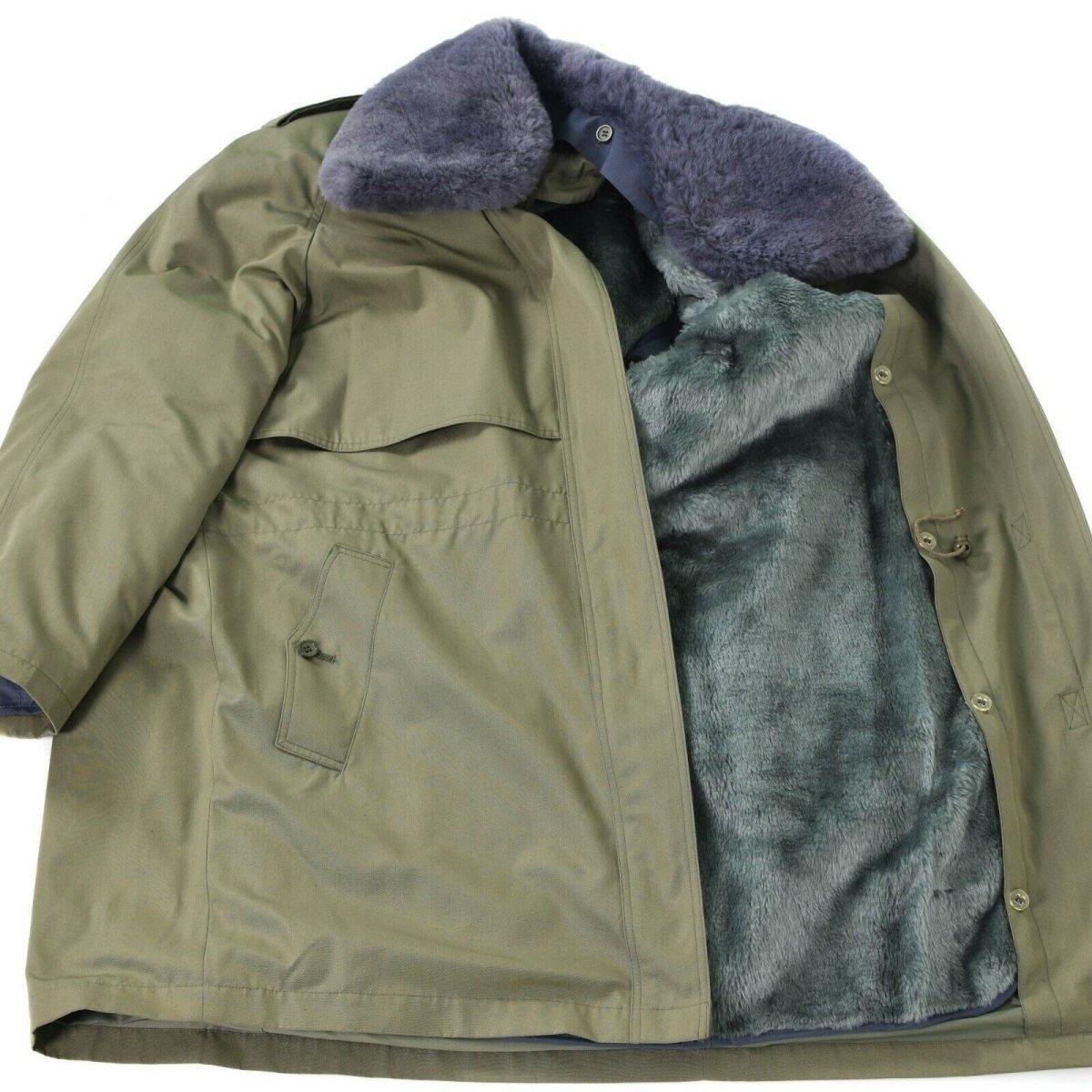 Original Czech army field parka M85 Army issue Olive winter jacket w l ...