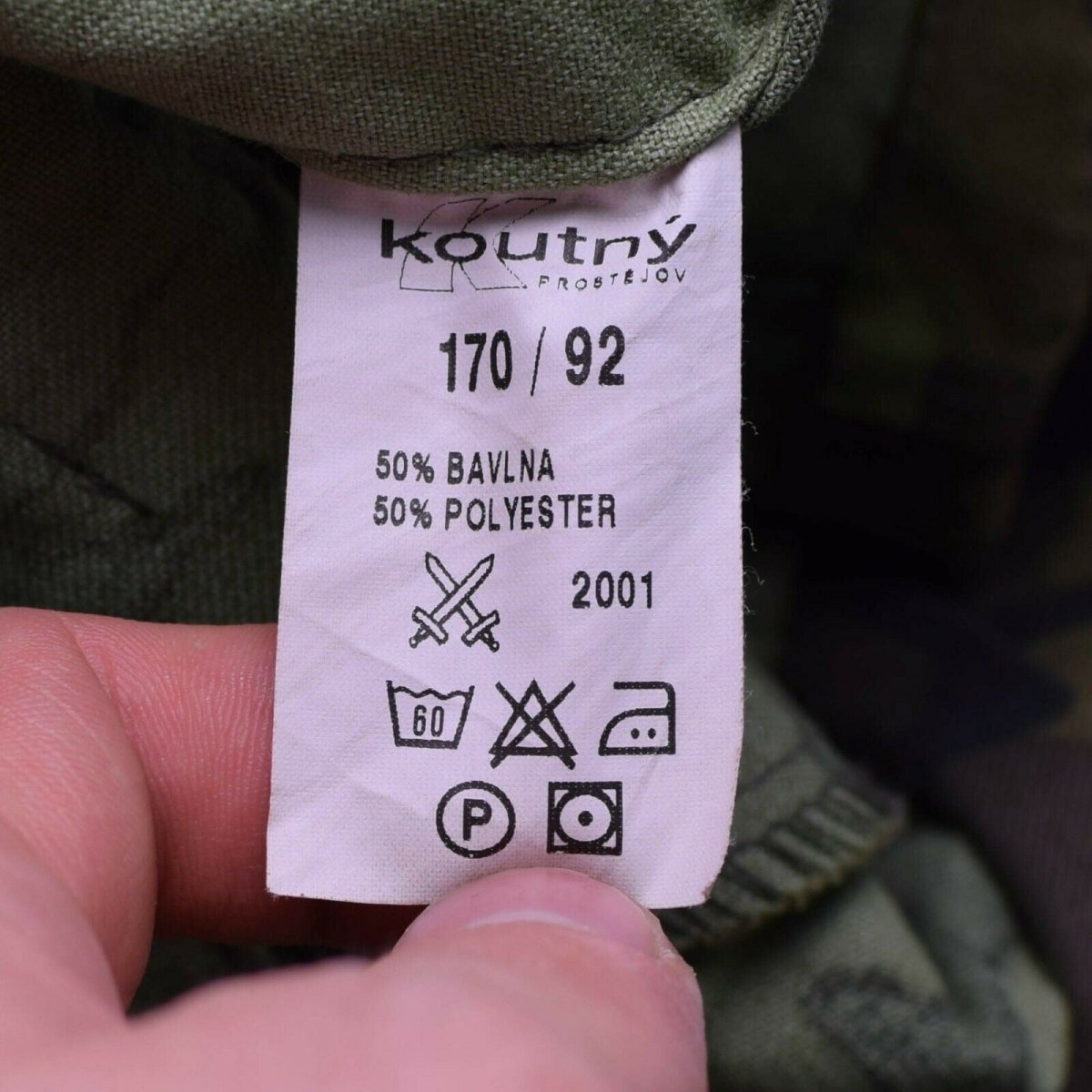 Czech M95 parka Original Czech army military combat CZ 95 camo - GoMilitar