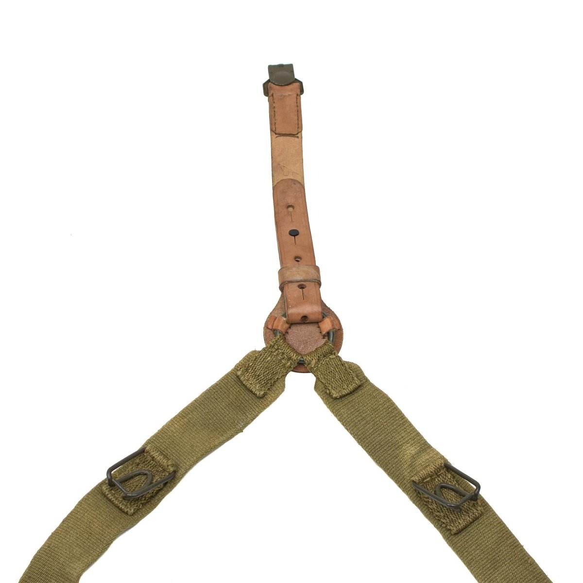 Czech Y straps Original Czech Army Y-Strap canvas & leather - GoMilitar