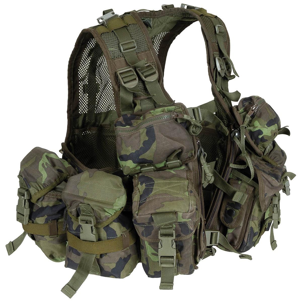 Load Bearing System : Military Grade Vest with Pouches - GoMilitar