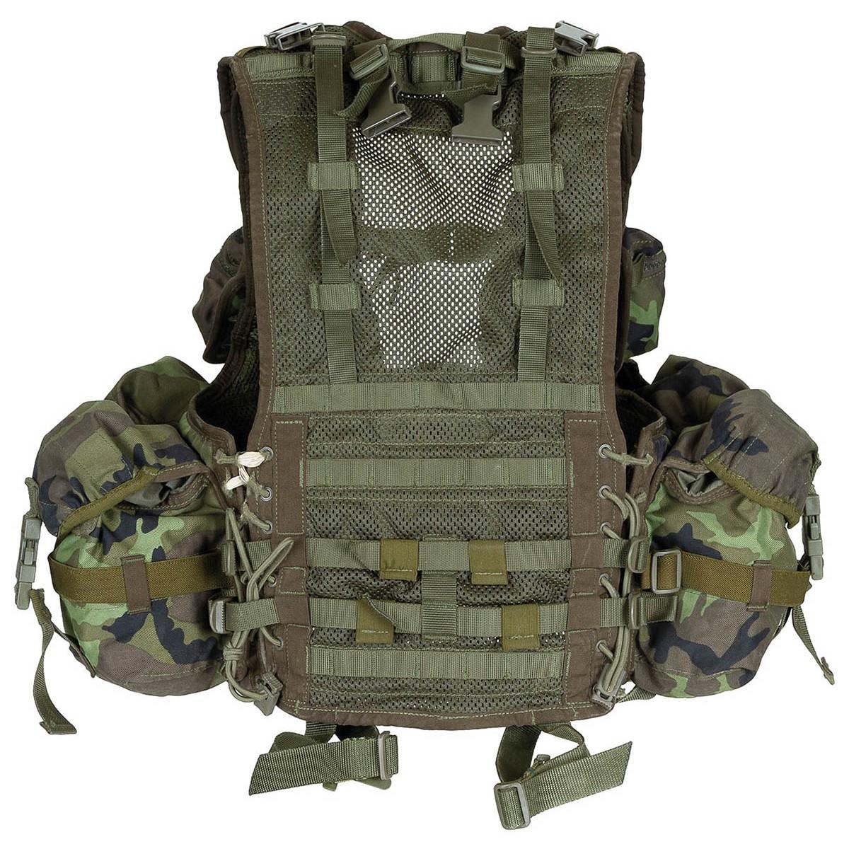 Load Bearing System : Military Grade Vest with Pouches - GoMilitar