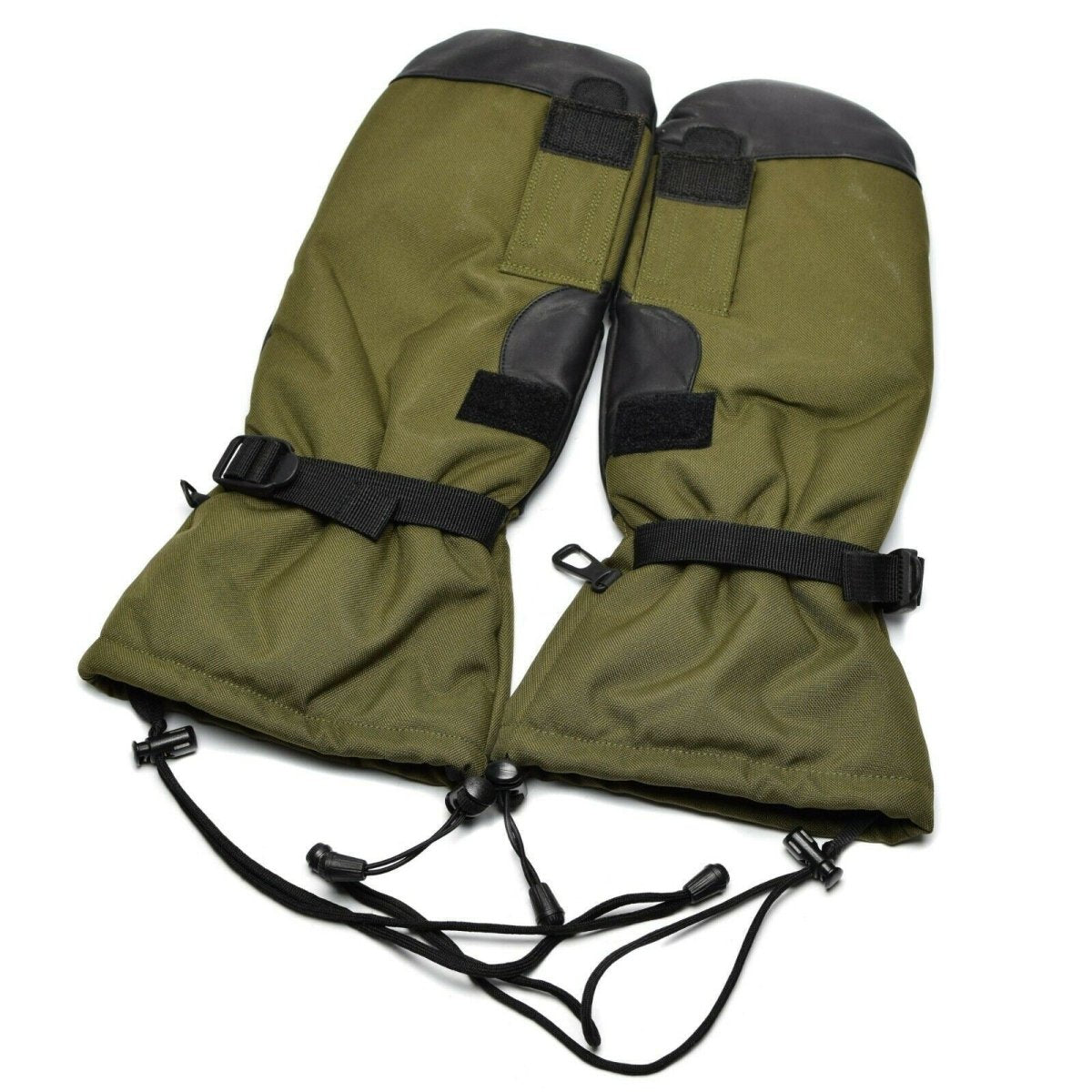 Waterproof trigger finger mittens Original Dutch army Olive military ...