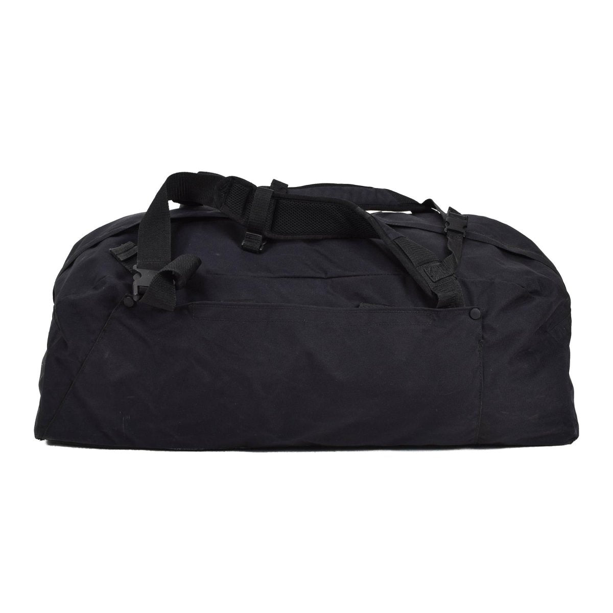 Black military duffle bag Original Dutch sportswear bag travel - GoMilitar