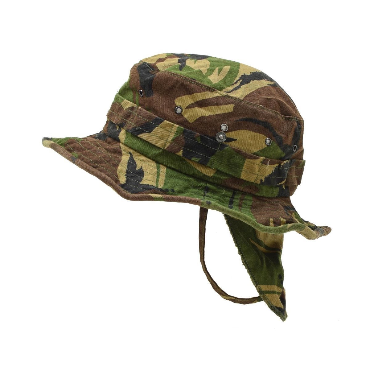 DPM boonie hat Original Dutch military panama hat neck flap tactical ...