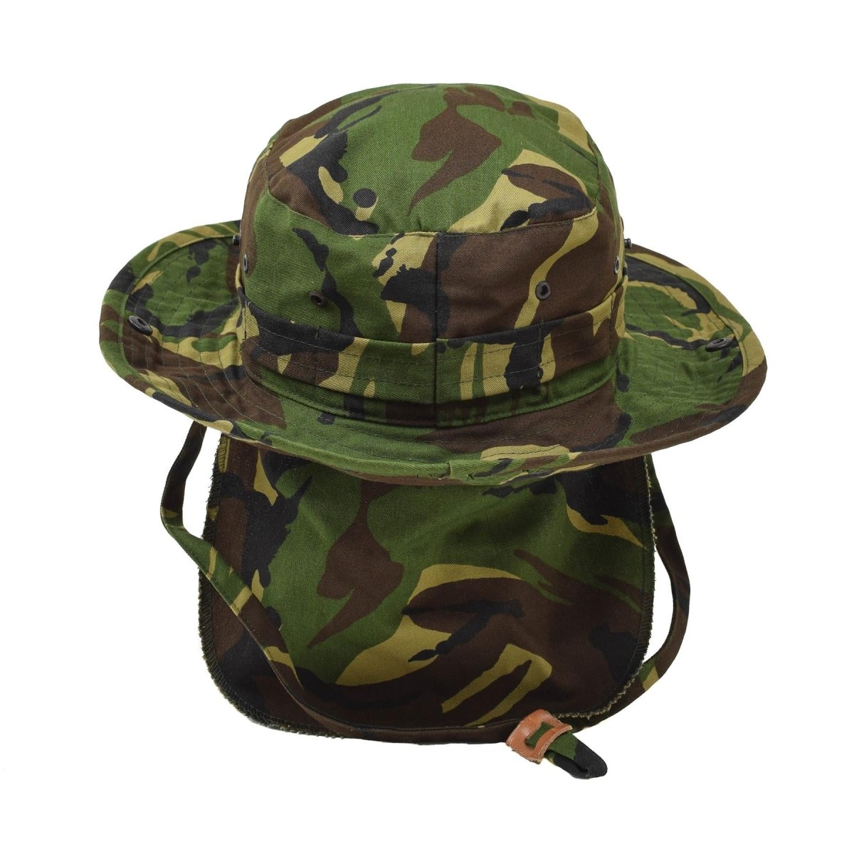 DPM boonie hat Original Dutch military panama hat neck flap tactical ...