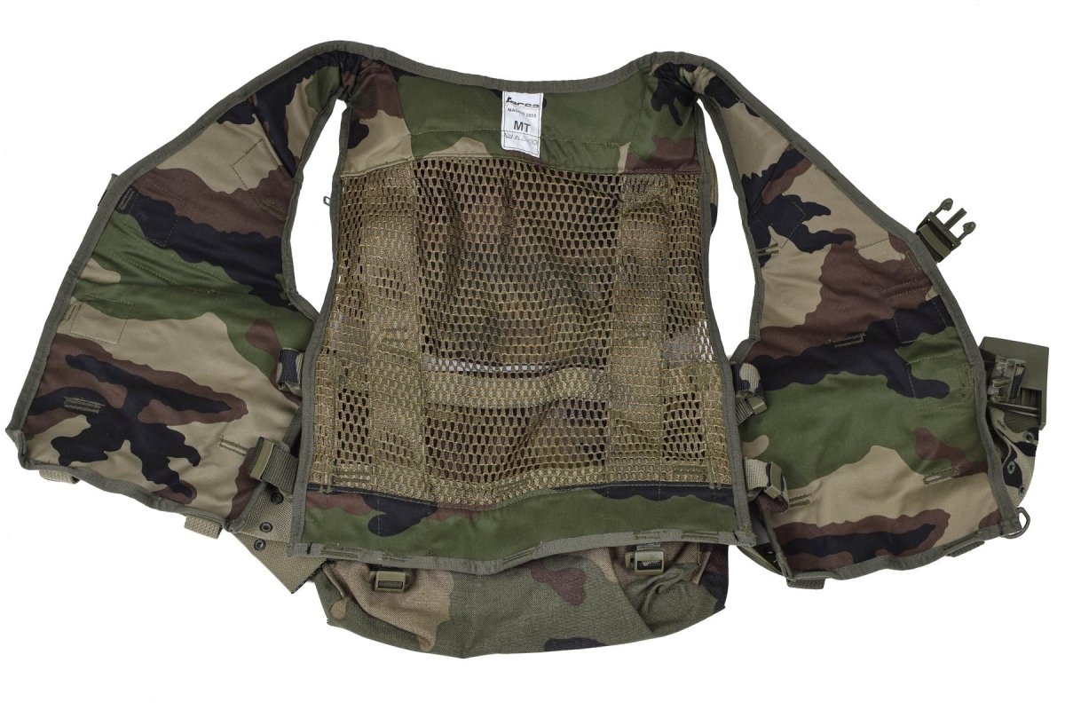 Tactical camouflage vest Original French Military Assault CCE - GoMilitar