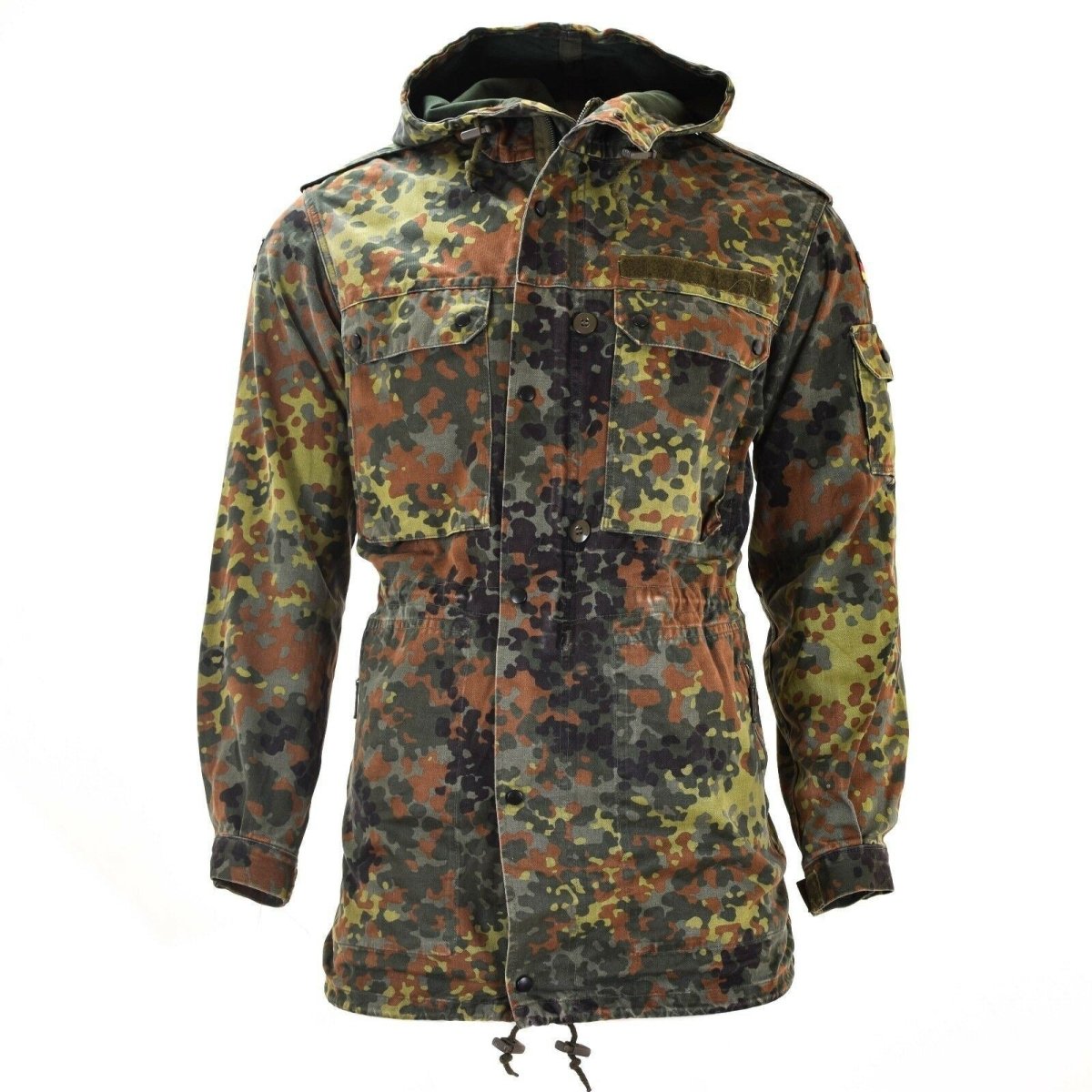 Flecktarn camo parka Original German army field jacket parka military ...