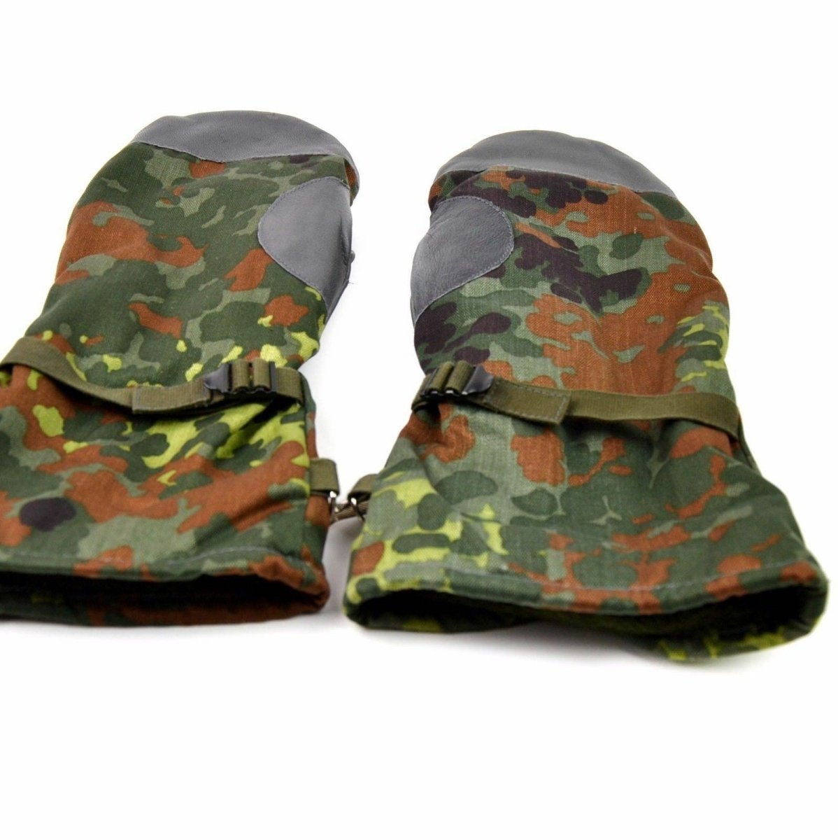 Military winter mittens Original German army flecktarn issue combat ...