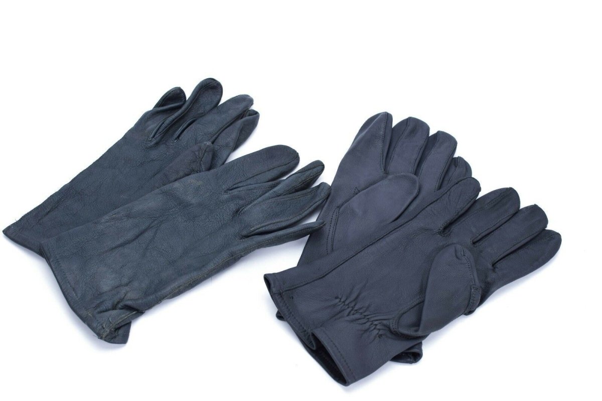 Original German army gloves. BW issued military gloves genuine leather ...