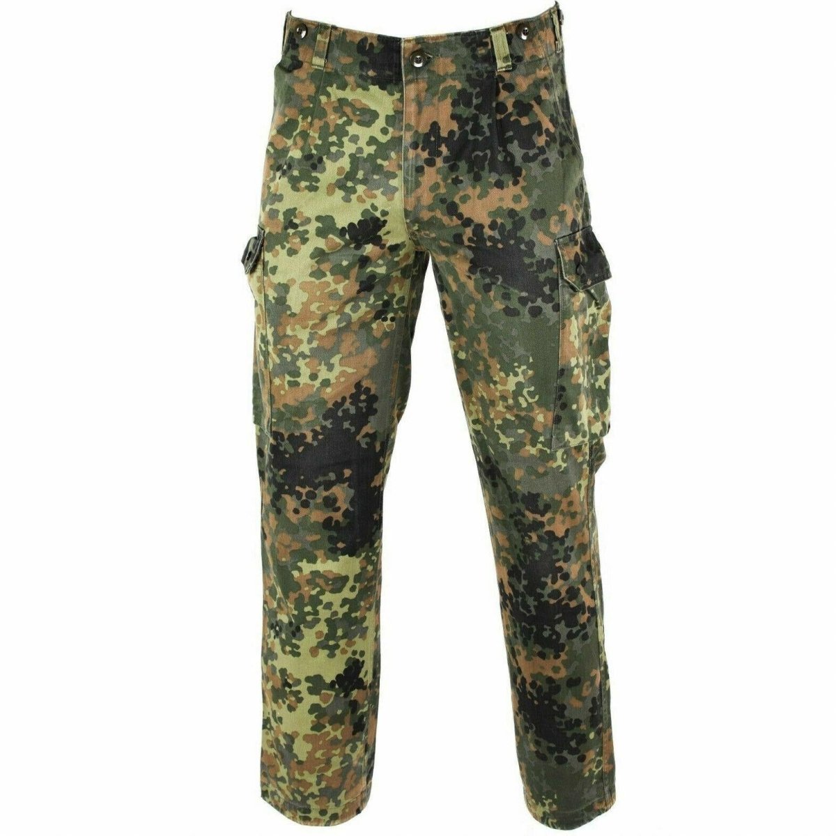 Flecktarn camouflage pants Original German army issue camo pants field ...