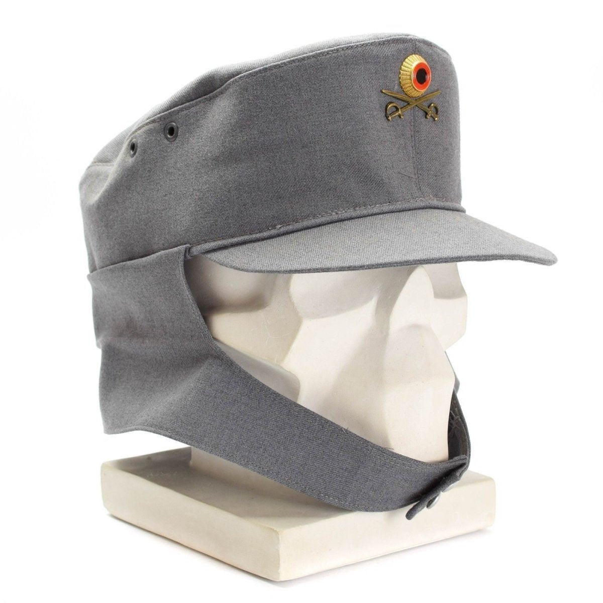 Cap with neck flap Original german army military Mountain Gebirgsjäger ...