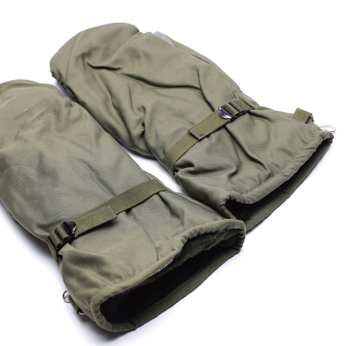 Cold weather military mittens Original German army Olive grey - GoMilitar