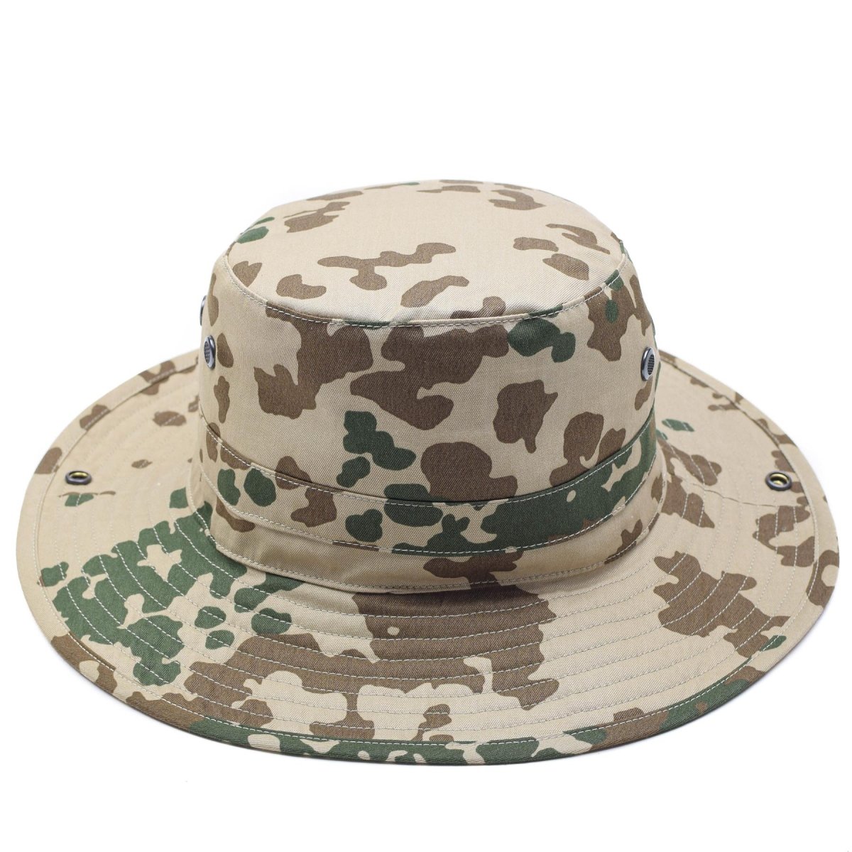 Tropical boonie hat Original German Army camo camping NEW - GoMilitar