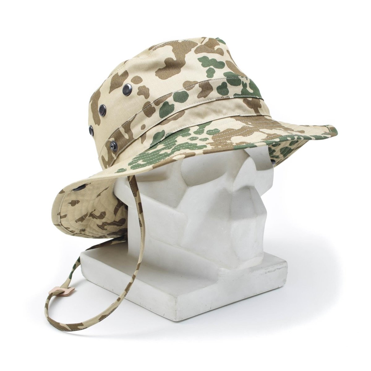 Tropical boonie hat Original German Army camo camping NEW - GoMilitar