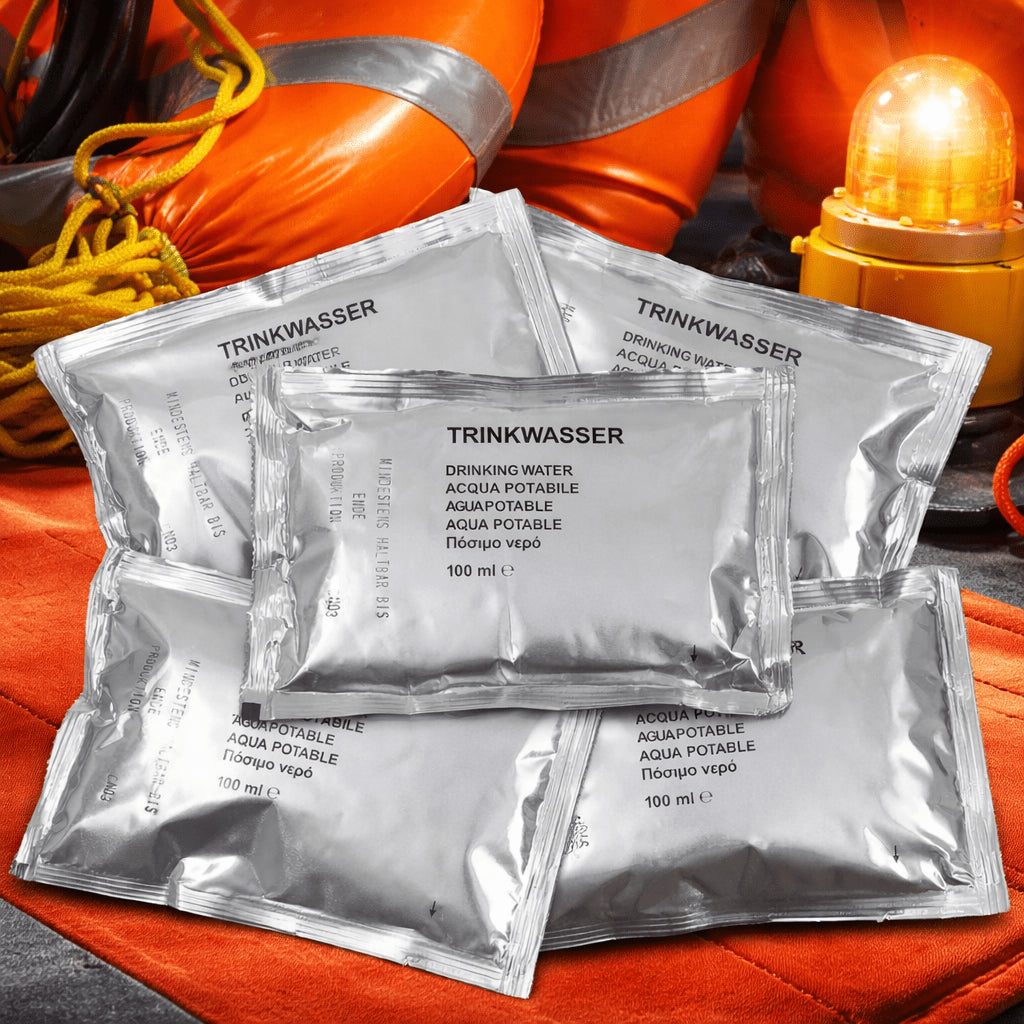 Emergency Drinking Water Cans for Preparedness Kits - GoMilitar