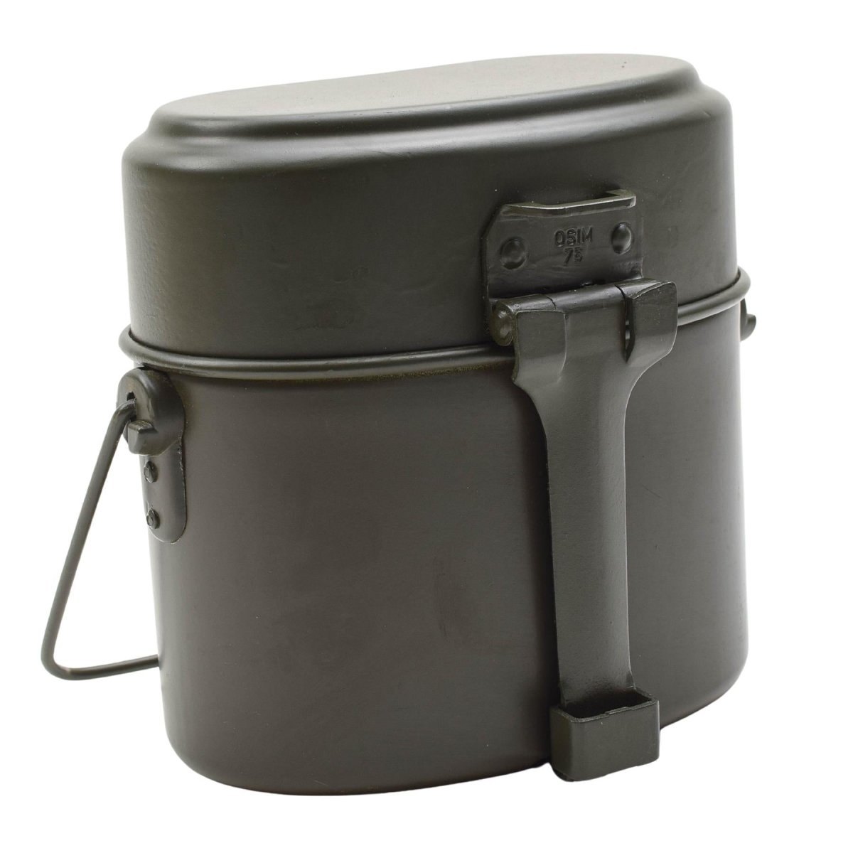 Original German Military Mess Kit Aluminium 3 Part Pot Lid Container O ...