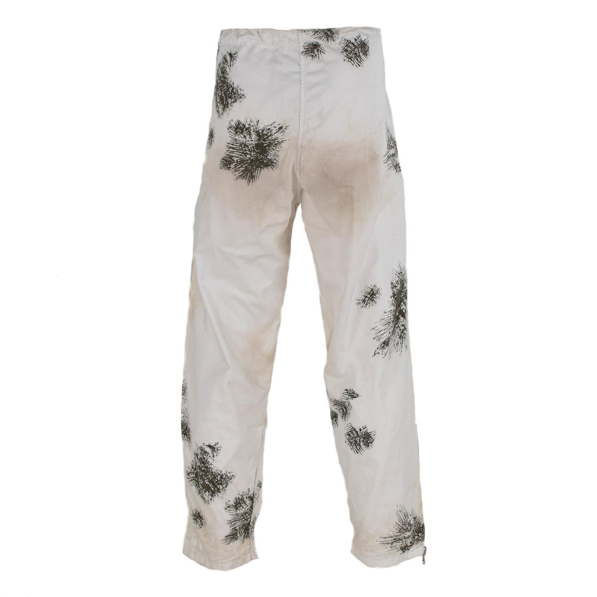 Camo snow pants Original German Military winter uniform outer - GoMilitar
