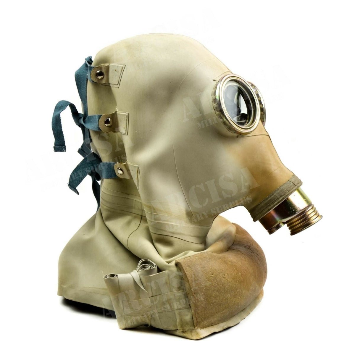 SR1 gas mask Original Polish Military Soviet Era Hose Filter - GoMilitar