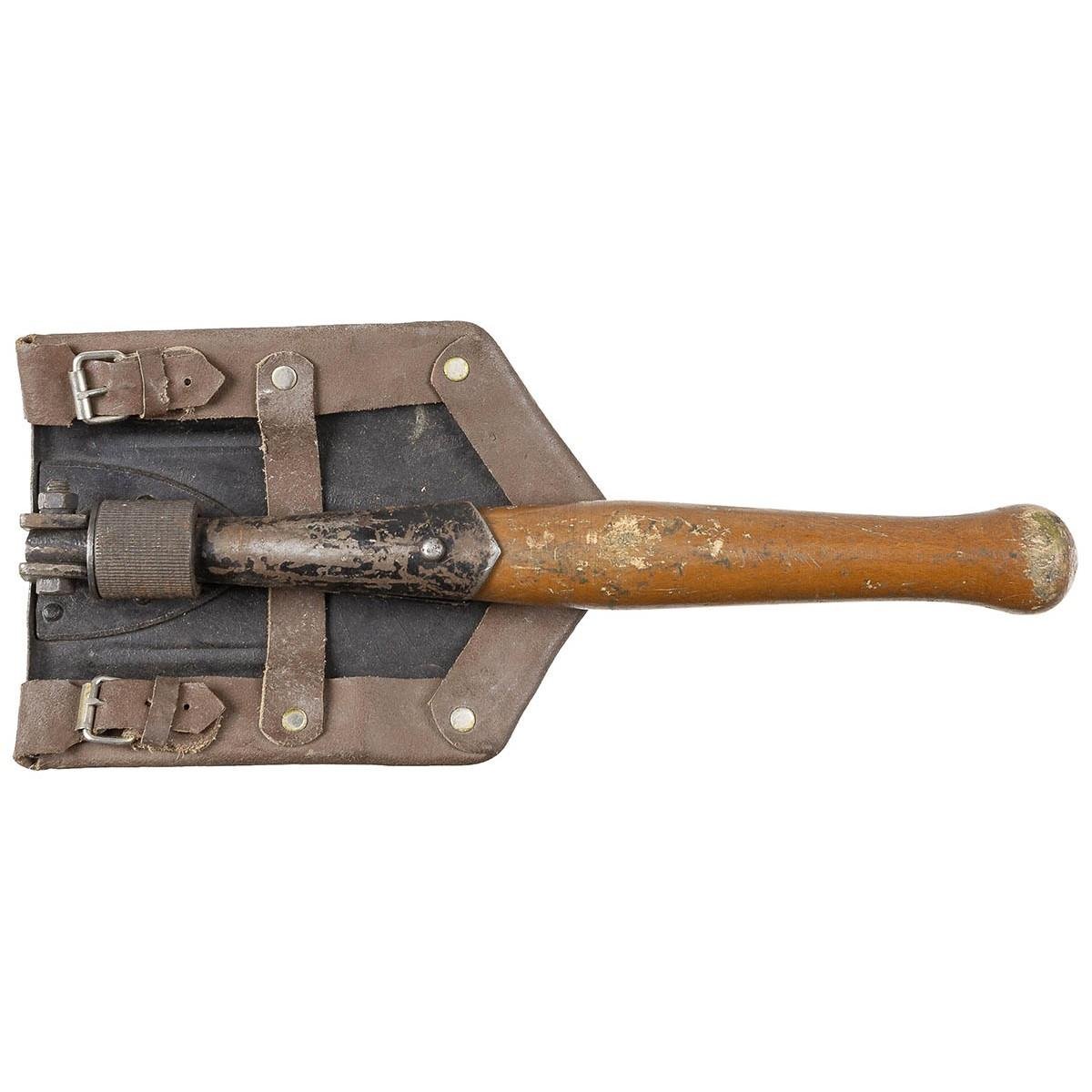 Military surplus shovel Original Romanian Army foldable serrated ...