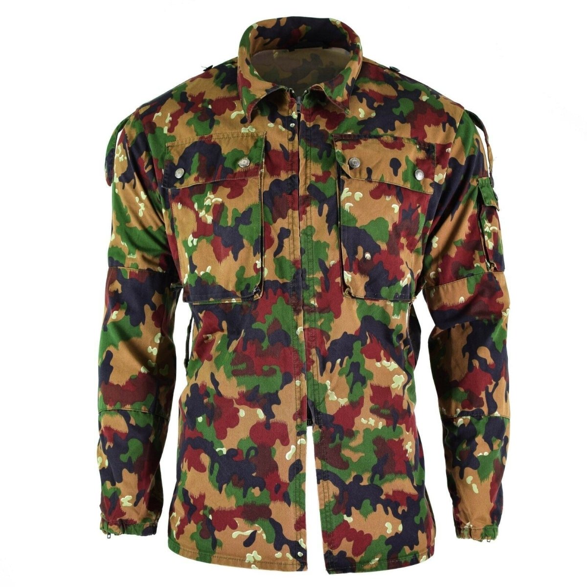 Alpenflage field shirt Original Swiss army jacket M83 combat Camo ...