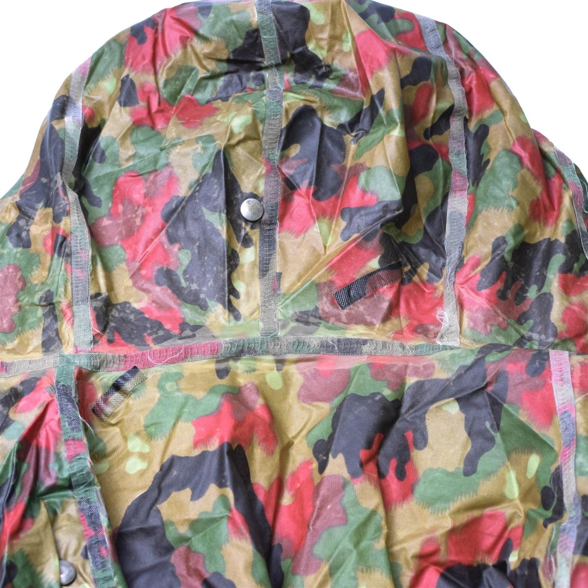 Swiss Alpenflage poncho Original army troops camo tactical plastic ...