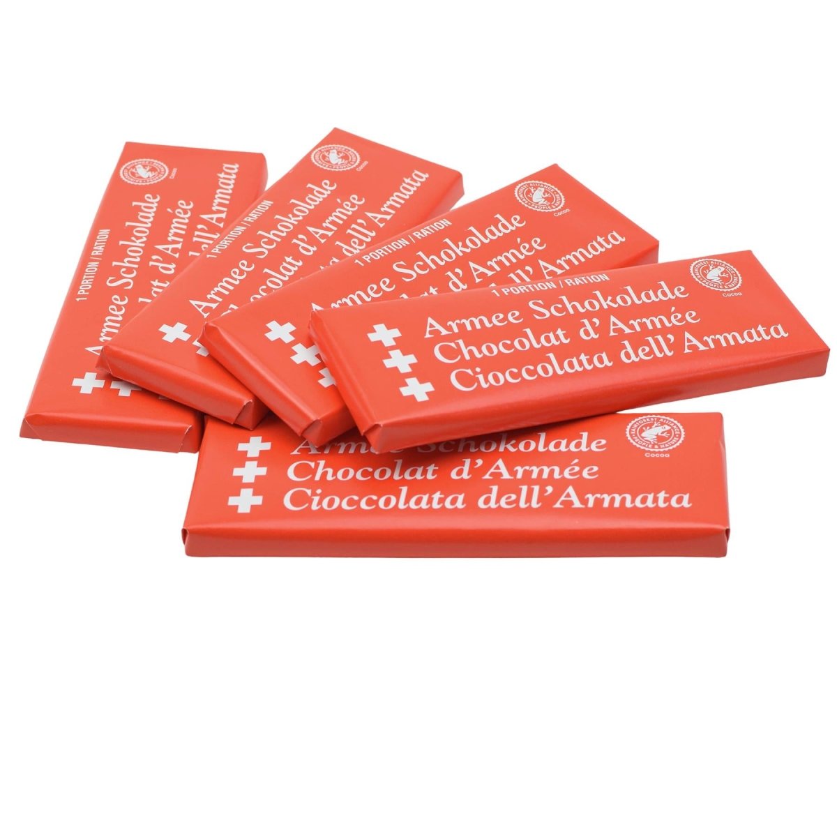 Swiss military chocolate Original Bar Long Shelf Life Emergency - GoMilitar