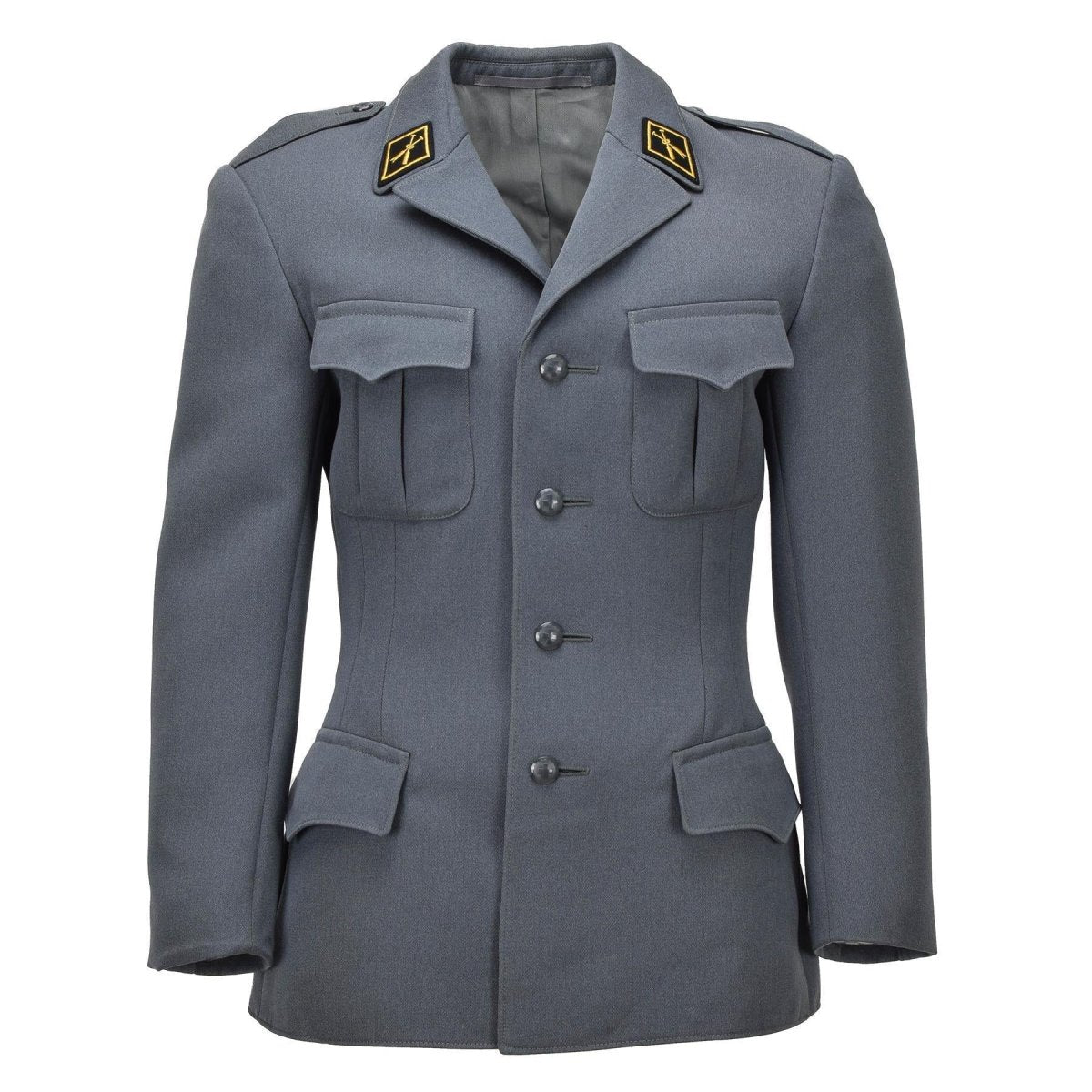 Original Swiss Military Formal Jacket 4 Pocket Design Shoulder Epaulet ...