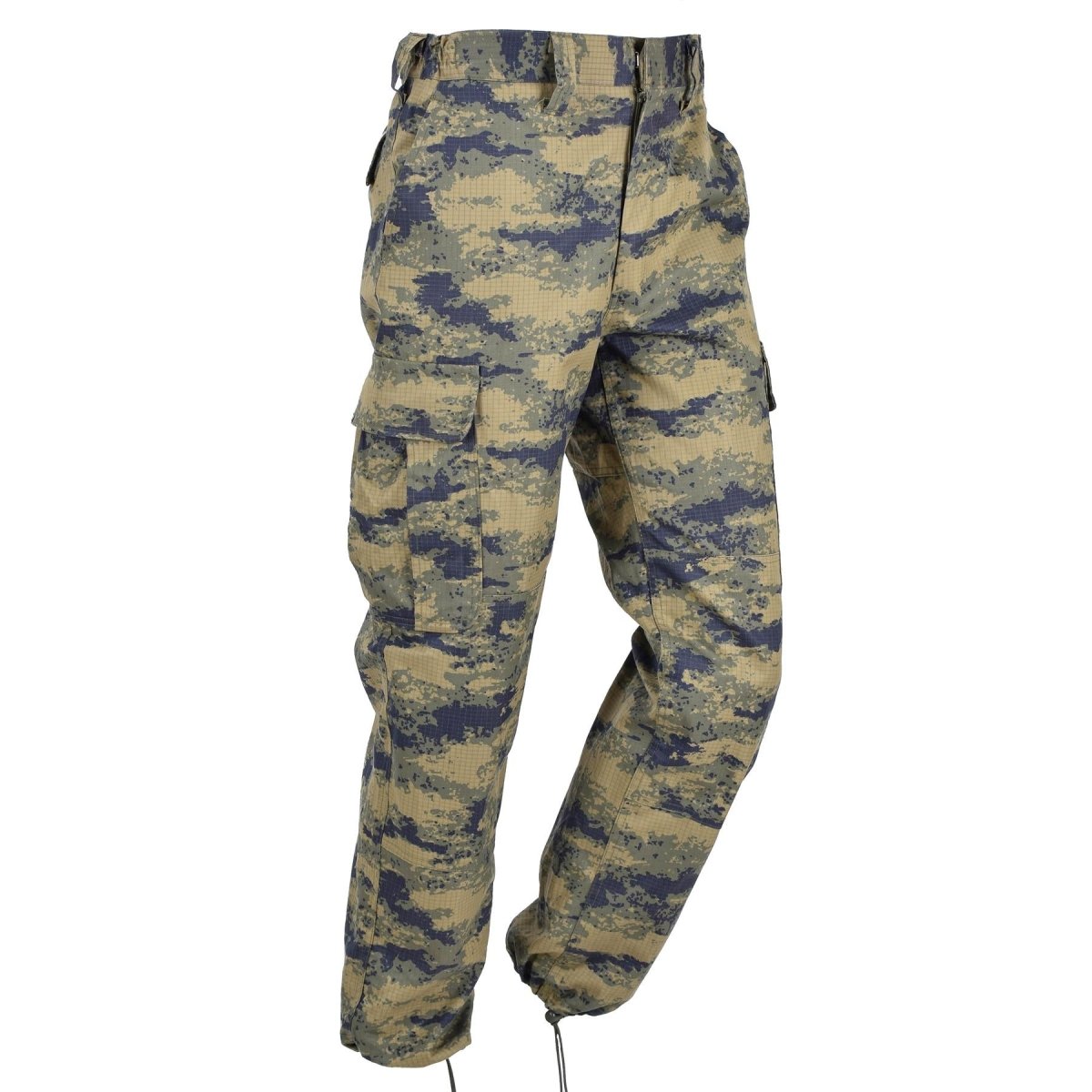 Digital camo pants Original Turkish army blue tactical pants ripstop ...