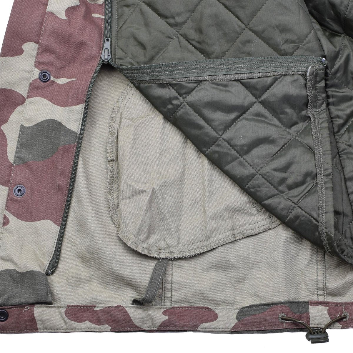 Army field jacket with liner Original Turkish military camo parka ...