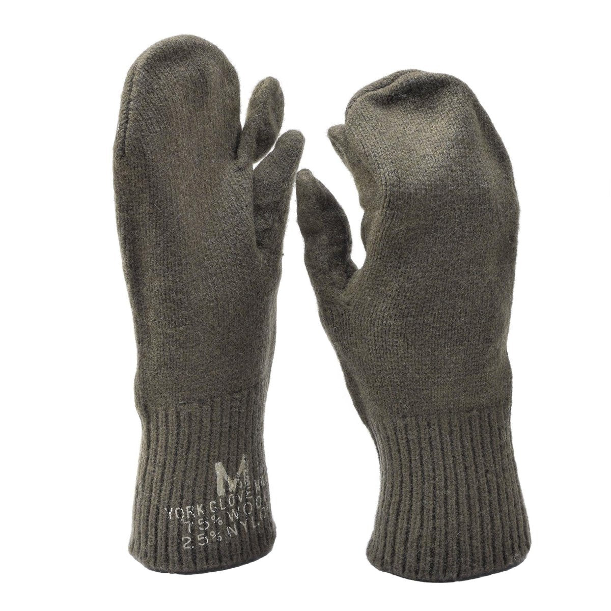 US military cold weather trigger finger mittens Original U.S. surplus ...