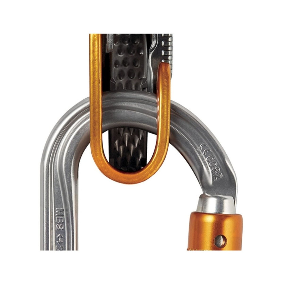 Petzl OK Triact Lock Carabine Ovaal Aluminium Lichtgewicht Rope Access ...