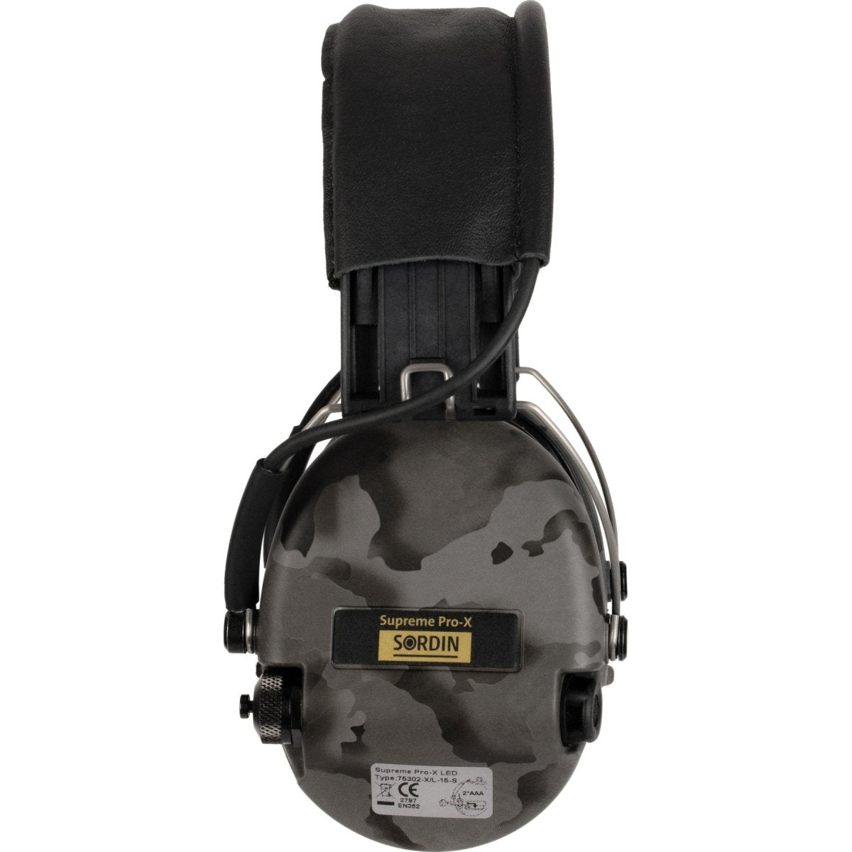 Sordin Supreme Pro X Hear2 LED Gel Active Hearing Protection Night Cam ...