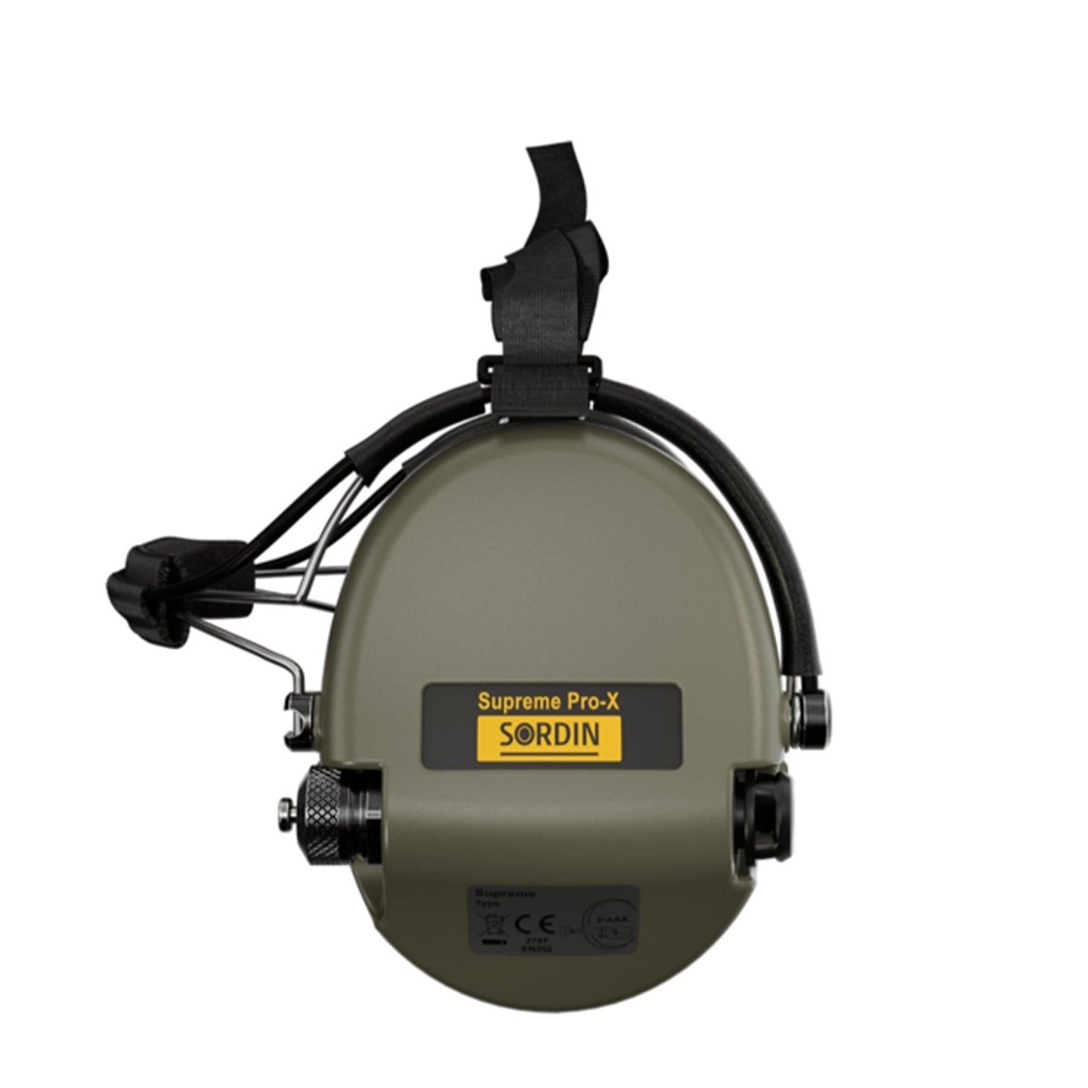 Sordin Supreme Pro-X Neckband Electronic Hearing Protection On Ear Amb ...
