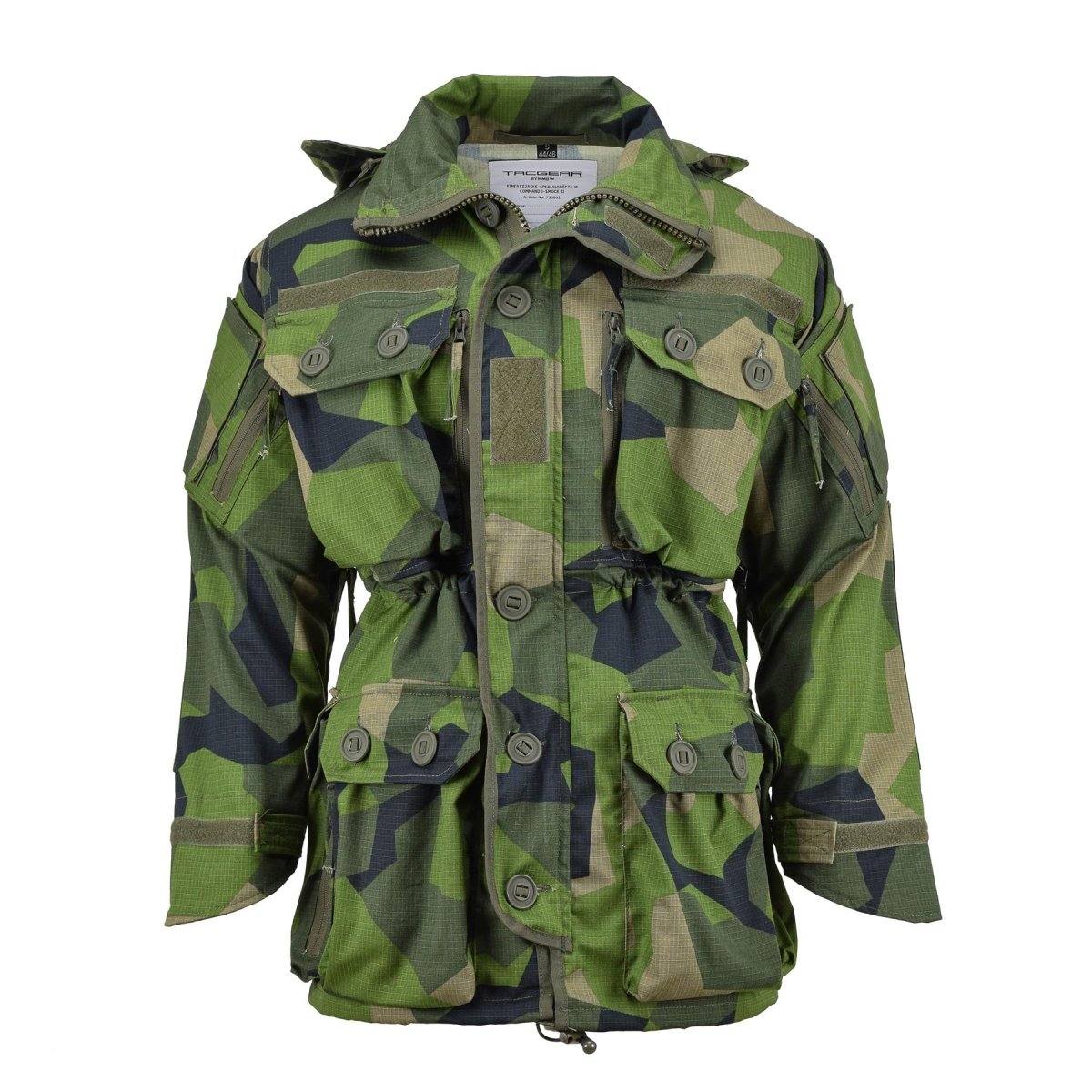 Heavy duty Military Parka Splinter camo by TACGEAR - S - GoMilitar